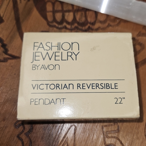 Avon | Jewelry | Avon Vintage Victorian Reversible Pendant | Poshmark